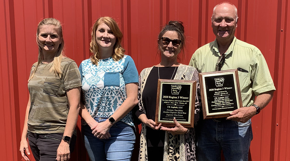 Paving Awards - Arkansas Asphalt Pavement Association